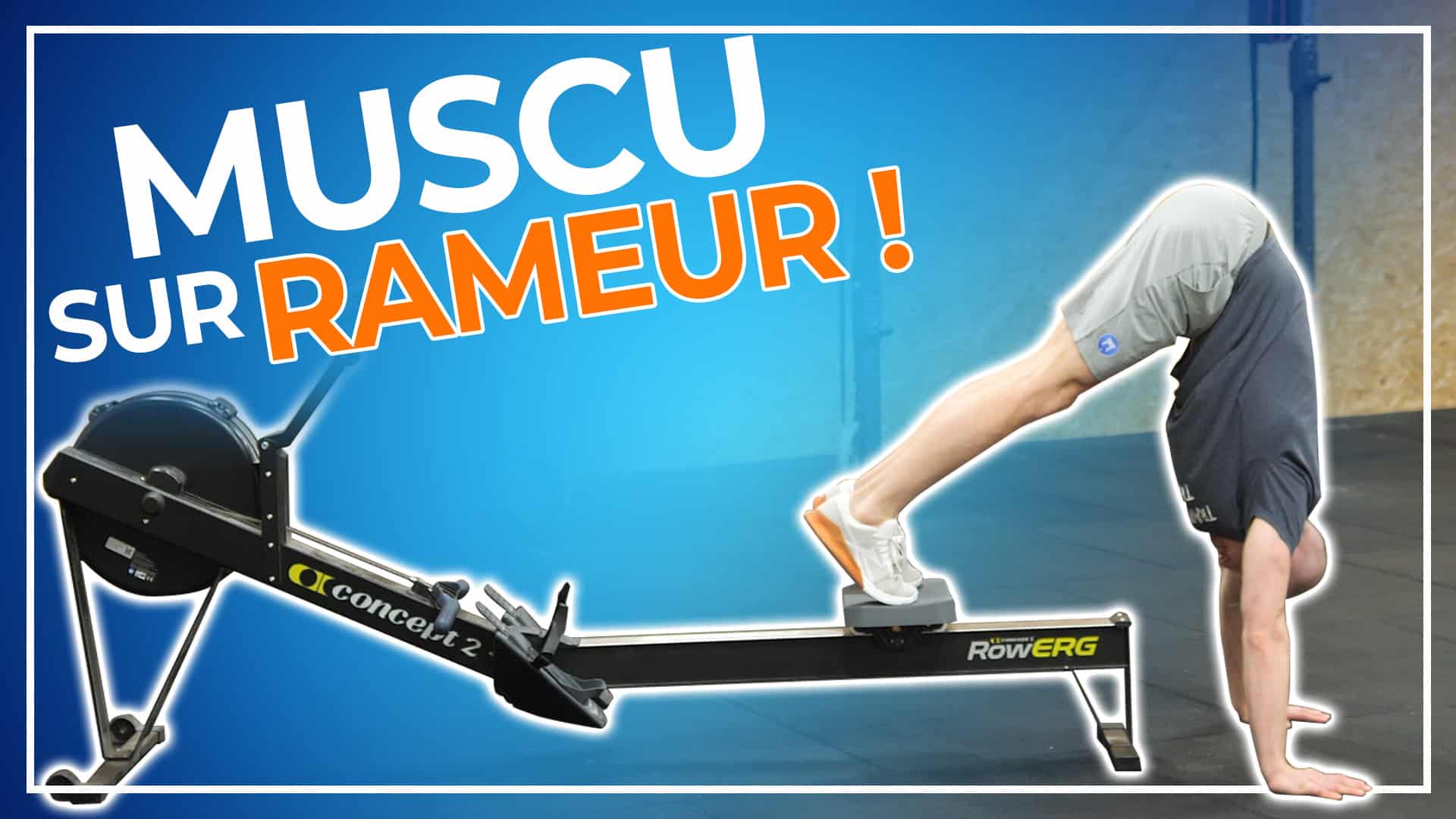 MUSCULATION SUR RAMEUR